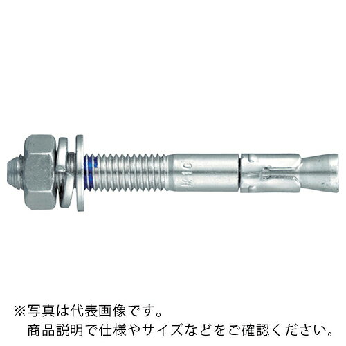 特長：引張力に追従し、拡張部が開く「追従拡張機能」で安定した強度を発揮します。本体とねじ径が同径のため、取付物の上から施工が可能です。JCAA認証品とSHASE-S規格品に基づく主要寸法です。施工管理の目安となるラインマークが付いています。...