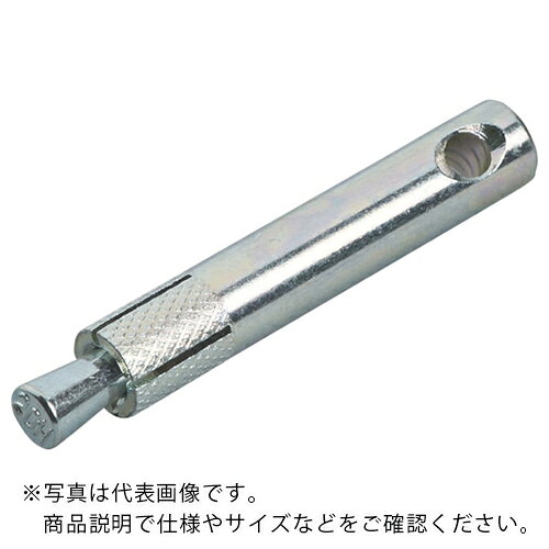 特長：ワイヤーが簡単に取り付けられます。用途：コンクリート用外壁石張り工、防護ワイヤー取付け、看板振れ留め取付けなど仕様：全長(mm)：55引張最大荷重(kN)：9.0埋込深さ(mm)：30外径(mm)：10せん断最大荷重(kN)：6.5ド...