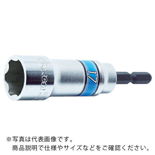 特長：新開発の超高耐久シャンクを採用しています。はめ合わせがしやすく、ボルト/ナットの角を傷めにくいサーフェイス開口です。軽量設計です。仕様：対辺寸法(mm)：10軸寸法(mm)：6.35全長(mm)：90外径(mm)：15ボルト受部深さ(...