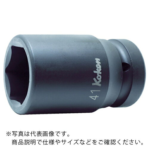 特長：ボルト／ナットに接する開口部(6角)はもちろんのこと、差し込み側の四角駆動部にも角を傷めずハイトルクを確実に伝える面接触のフラットドライブを採用しています。仕様：差込角(mm)：25.4対辺寸法(mm)：46全長(mm)：85対辺形状...