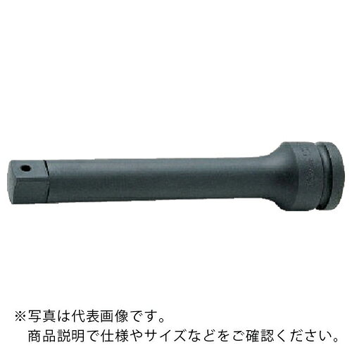 特長：インパクトレンチなどの動力工具用エクステンションバーです。仕様：差込角(mm)：25.4全長(mm)：330適合ピン：A81適合Oリング：B81Cリング：C81適合ピン・リングセット：AB81材質／仕上：クロムモリブデン鋼(SCM43...