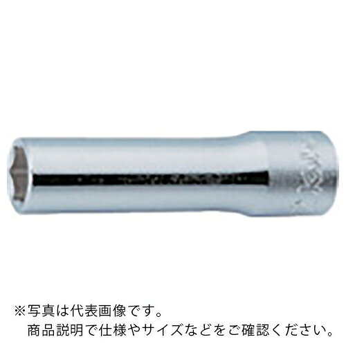 特長：ボルト/ナットに接する開口部（6角）はもちろんのこと、差し込み側の四角駆動部にも角を傷めずハイトルクを確実に伝える面接触のフラットドライブを採用しています。仕様：差込角(mm)：12.7対辺寸法(mm)：8全長(mm)：77対辺形状：...