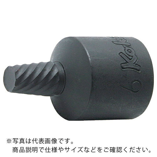 特長：破損ボルトの抜き取り用です。破損ボルトに下穴をあけ、ボルトツイスターを食い付かせて抜き取ります。汎用のソケットレンチのハンドル類で駆動可能です。用途：破損ボルトの抜き取り用。仕様：使用ボルトねじ：M5全長(mm)：32使用ドリル下穴寸...