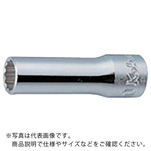 特長：セミロングソケットです。仕様：差込角(mm)：9.5対辺寸法(mm)：10全長(mm)：40対辺形状：12角対辺(mm)：10　●代表画像について 商品によっては、代表画像を使用している場合がございます。 商品のカラー、サイズなどが異...
