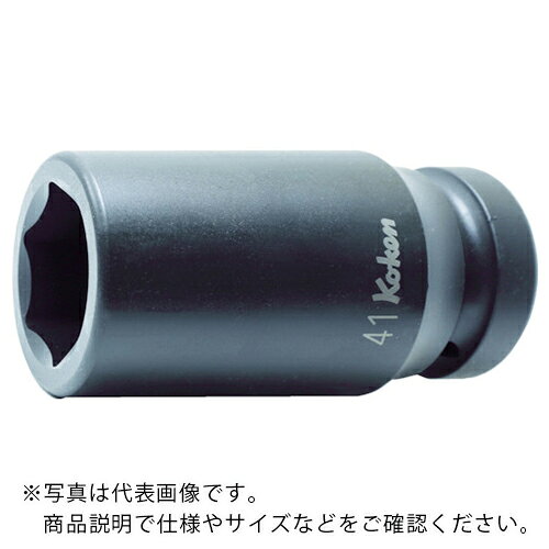 特長：ボルト／ナットに接する開口部(6角)はもちろんのこと、差込側の四角駆動部にも角を傷めずハイトルクを確実に伝える面接触のフラットドライブを採用しています。仕様：差込角(mm)：25.4対辺寸法(mm)：55全長(mm)：108対辺形状：...