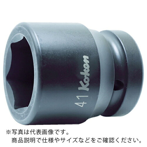 特長：ボルト/ナットに接する開口部(6角)はもちろんのこと、差込側の四角駆動部にも角を傷めずハイトルクを確実に伝える面接触のフラットドライブを採用しています。仕様：差込角(mm)：25.4対辺寸法(mm)：60全長(mm)：75対辺形状：6...