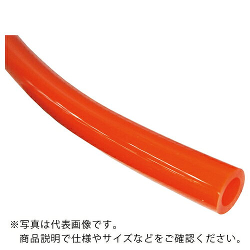 特長：柔軟性に優れています。耐油性、耐寒性に優れています。空圧、計装用として、制御機器などの自動化、省力化に最適です用途：各種空気圧配管仕様：外径(mm)：12内径(mm)：8最小曲げ半径(mm)：28全長(m)：20最高使用圧力(MPa)...