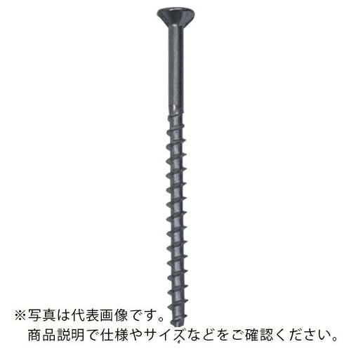 特長：防錆力に優れたXM7製のコーススレッドです。用途：野外・水廻りでのご使用に。仕様：寸法(mm)d：4.2全長(mm)：75ねじ部長さ(mm)：49タイプ(全ねじ/半ねじ)：半ねじ適合ドライバー：プラスNo.2頭部径dk(mm)：7.7...