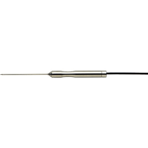 特長：SK-270WP用標準センサです。センサ部：φ3x100mm（先トガリ）用途：仕様：測定温度範囲(℃)：-40〜250使用温度範囲(℃)：-40〜250測定対象：食品などプローブ長(mm)：Φ3×100（先トガリ）感温部長さ(mm)：...
