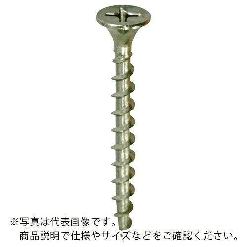 特長：錆びに強いステンレス製コーススレッドです。様々な用途に適しています。仕様：適合ドライバー：2寸法(mm)d×全長：3.8×28材質／仕上：SUS410パシペート　●代表画像について 商品によっては、代表画像を使用している場合がございま...