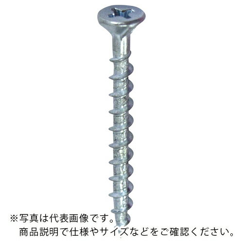 特長：頭部下のフレキ加工で木材を切削し、頭浮きを防ぎます。ねじ山の間隔が長く(粗目)ねじの溝が深い、電動工具を使って作業するもっとも一般的な木工用ビスです。仕様：寸法(mm)d：3.8全長(mm)：41ねじ部長さ(mm)：35タイプ(全ねじ...