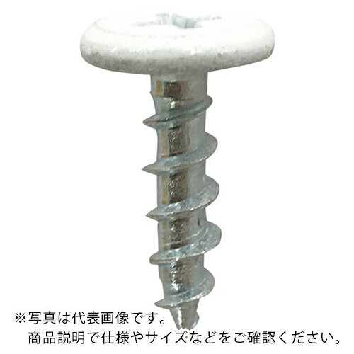 特長：大きな頭でガッチリ固定します。足割加工を施しているため、木材に対して負担を軽減します。(長さ13・17mmは空回り防止のため、足割レス)ねじ部にセレーション加工(ねじ山に切れ目をいれている)を施しているため、ストレスなく打ち込むことが...