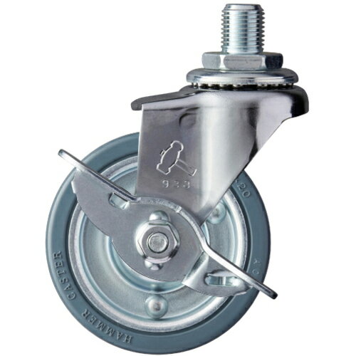 仕様：車輪径D(mm)：65タイプ：ねじ込式(ストッパー付)許容荷重(daN)：30取付高(mm)：85軸長(mm)：14ねじ(コード)：UNF1/2×20山(1)　●メーカー取寄商品について 本商品はメーカーからの取寄商品となります。 納...