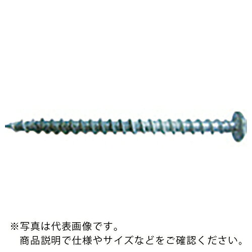 特長：ねじ先端部が変則ピッチのため、留め付け材の浮き上がりを防止します。用途：ALC材に金具、コンパネ、桟木などに。仕様：ねじの呼び:5.3引張最大荷重(kN):1.0埋込深さ(mm):40呼び径d(mm):5.3長さ(mm):45適合ドラ...