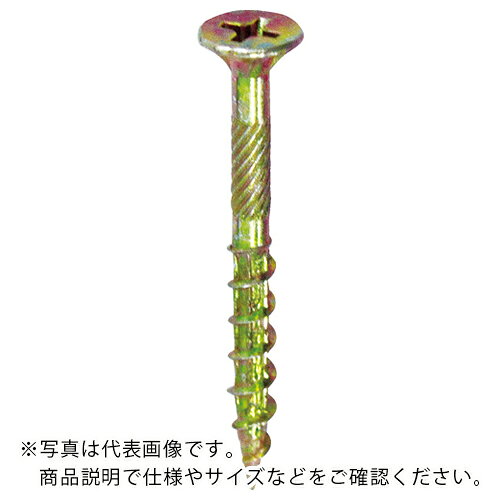 特長：堅木用ビスです。ローレット加工が堅い木材も強硬突破します。仕様：寸法(mm)d：4.2全長(mm)：30ねじ部長さ(mm)：20適合ドライバー：プラスNo.2ローレット：1段頭部径dk(mm)：8.2寸法(mm)d×全長：4.2×30...
