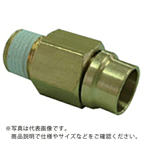 特長：用具不要のワンタッチ着脱です。チューブへの傷がつきにくいロック構造です。ボディが金属製で衝撃などに強い構造になっています。スパッタチューブの保護用ハイネックタイプです。用途：溶接環境エア配管用仕様：適合チューブ外径D(mm)：8接続口...