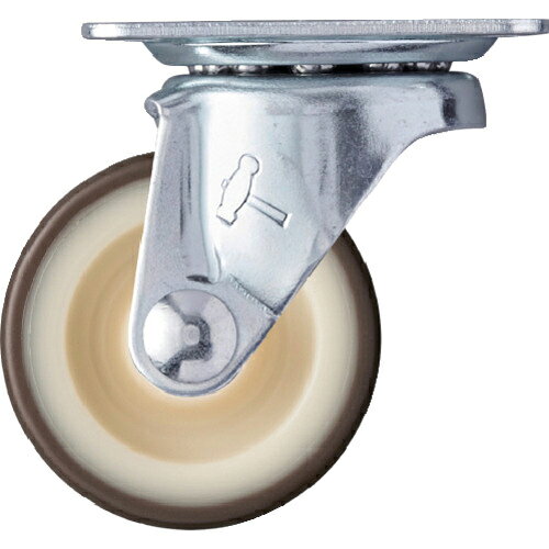 特長：最も生産量が多く、様々な場所で使用されています。RoHS適合品です。用途：屋内・外を問わずオールマイティーな軽量タイプです。仕様：許容荷重(daN)：28許容荷重(kgf)：28.56車輪径D(mm)：38車輪幅(mm)：16取付高H...