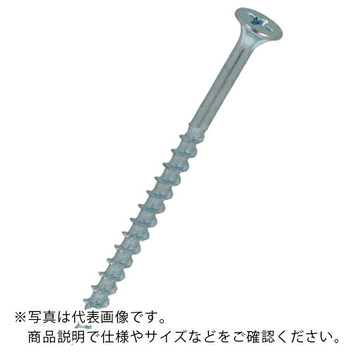 特長：食いつきがよく、鋸刃で施工が速いです。バッテリー負荷を軽減します。用途：硬い木に。仕様：寸法(mm)d：4.2全長(mm)：65ねじ部長さ(mm)：45適合ドライバー：NO.2タイプ：半ねじ刃先：鋸刃頭部径dk(mm)：8.0箱入数(...