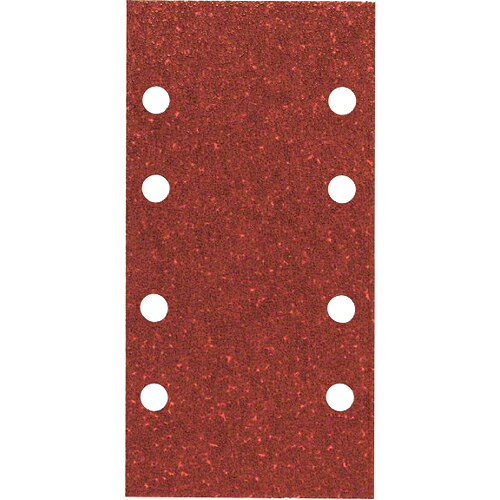 用途：軟硬木材、金属の研磨に。仕様：粒度(#)：60セット内容：10枚入りサイズ(mm)：93×186マジック式吸じん用穴つき材質／仕上：褐色アルミナ研削材