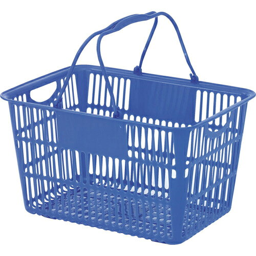 特長：オール樹脂製で軽量かつ大変丈夫です。用途：ショッピングセンター。仕様：容量(L)：28色：ブルー外形寸法(mm)間口：480外形寸法(mm)奥行：340外形寸法(mm)高さ：255有効内寸(mm)間口：420有効内寸(mm)奥行：29...
