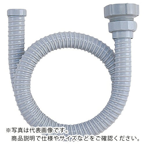 特長：取付ネジG11／2、G2兼用です。ナット回転式です。品番のうしろは長さ（m）です。仕様：長さ(m)：1.2取付ネジ：G11／2、G2兼用流し台用ホース(ねじこみ式)40・50兼用使用温度：1〜60℃ホース寸法：外径34mm、内径30m...