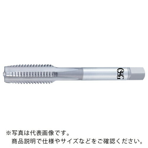 特長：一般的なタップで、あらゆる方面で使用されています。通り穴、止まり穴共に使用できます。用途：被削材：中炭素鋼、アルミ合金など。仕様：先端：上精度：OH1精度表記：STD呼び寸法：M2.5ピッチ(mm)：0.45ねじ長さ(mm)：9.5全...