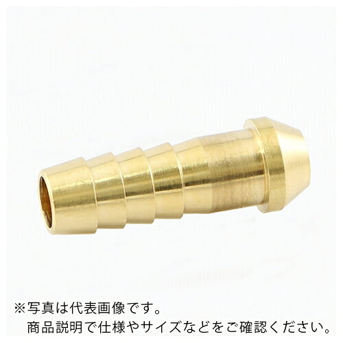 特長：HSN−1620とセットで使用用途：ホース用継手。HSN1620とセットで使用。仕様：接続口径(タケノコ外径)(mm)：20.5全長(mm)：46使用流体：水・空気・油タイプ：ホースジョイント用タケノコ最高使用圧力(MPa)：3.45...