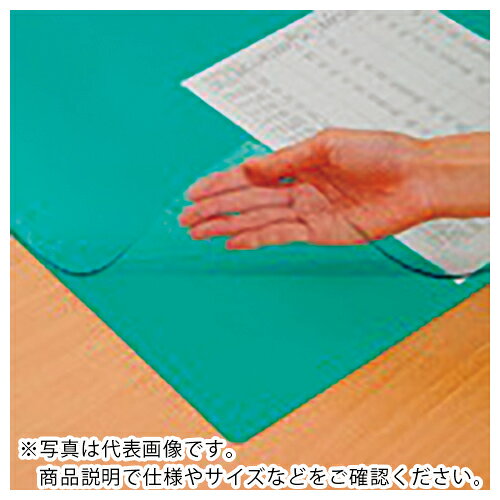 特長：反射防止加工で作業効率がUPします。デスクマット表面に特殊凹凸をつけることで光の反射を散乱させ、気になる反射を防止しました。仕様：反射防止加工：ノングレア外形寸法：縦595×横995mm抗菌下敷付き裏面非転写処理加工、表面反射防止加工...