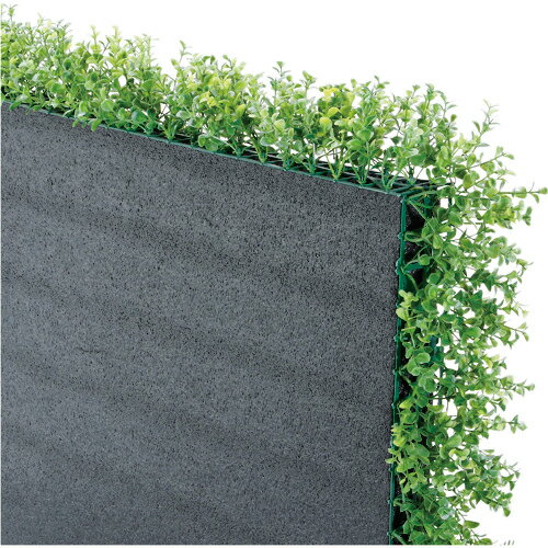 特長：ウレタンマットにグリーンパネルを使用してリーフピック等を使ってアレンジしたデザインパネルです。オフィスのエントランス、会議室、食堂、リフレッシュルームや病院、学校に設置することによってリフレッシュ感が生まれリラックスに繋がります。用途...