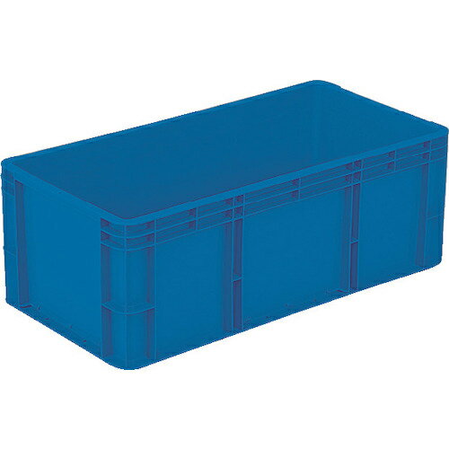 特長：バラバラの容器サイズであっても安定した段積みが可能です。底面にはTP規格に基づき、一定間隔にブロックが配置されています。このブロック配置により、サイズや容器の方向を問わず安定した段積みが可能です。仕様：容量(L)：42.4色：ブルー外...