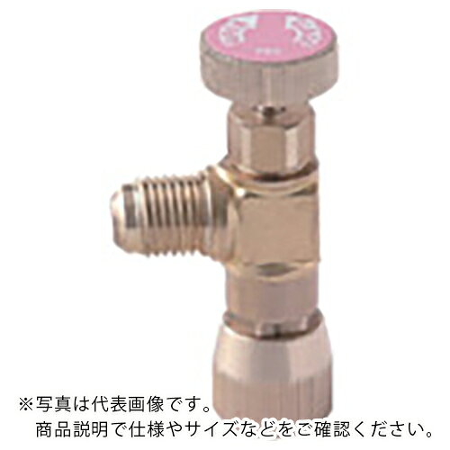 特長：ホースに取付け、サービスポート着脱時に冷媒の吹き出しをコントロールできます。R-410A（新冷媒用）です。用途：R-410A用エアコンの取り付け作業時にサービスポートに取付。仕様：接続サイズ：5/16フレアオス×5/16フレアメスクロ...