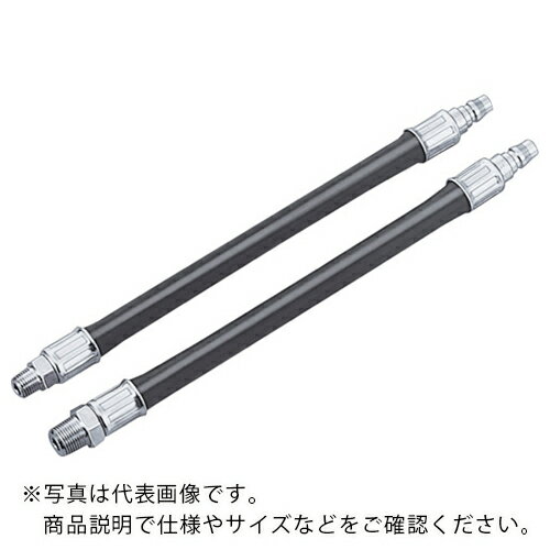 特長：振動工具から発生する強い衝撃を吸収し、振動による「カプラ」の磨耗防止と寿命の安定化を実現します。用途：振動・打撃工具用。仕様：品名：耐震プラグホース SHA-3-3R（R3/8おねじタイプ）全長(mm)：320最高使用圧力(MPa)：...