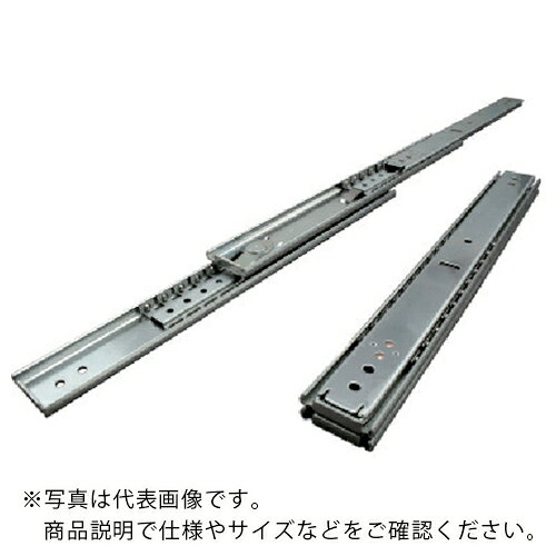 特長：ボールベアリングを採用した精密スライドレールです。インナーメンバーが着脱出来き、自動ロック解除(押し込みフリー)タイプですサイドスペース9．5mmです。用途：コンピュータ、コピー機、計測器、家電製品、スチール家具など。仕様：幅(mm)...