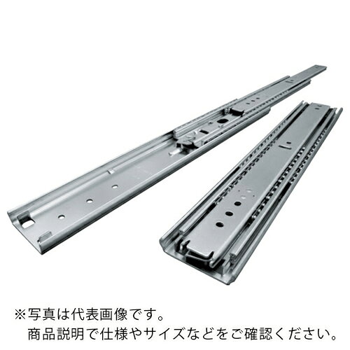 特長：ボールベアリングを採用した精密スライドレールです。インナーメンバーが着脱出来き、自動ロック解除(押し込みフリー)タイプです用途：コンピュータ、コピー機、計測器、家電製品、スチール家具など。仕様：幅(mm)：12.7高さ(mm)：51....