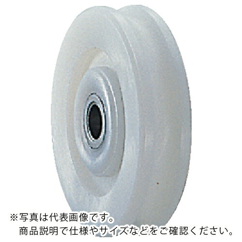 特長：オイルレスメタル（含油軸受）を使用していますので回転がなめらかです。用途：Uステンレール用戸車など仕様：車輪径D(mm)：40車輪幅B(mm)：10ボス幅B1(mm)：10.5穴径F(mm)：6材質／仕上：車輪：ジュラコン[[(R)]...