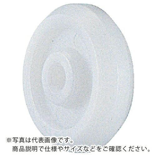 特長：ジュラコン[[(R)]]車使用により耐摩耗性に優れています。用途：普及品V型戸車など仕様：車輪径D(mm)：18車輪幅B(mm)：5.5ボス幅B1(mm)：6穴径F(mm)：4材質／仕上：車輪：ジュラコン[[(R)]]（POM）　●代...