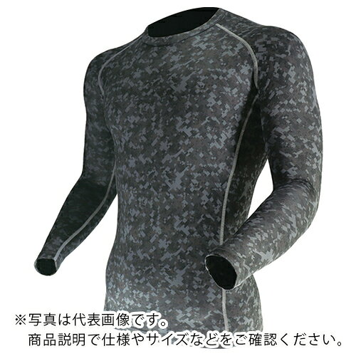 特長：動きやすい軽量性、極めて高い保温力が冬場の作業を強力にサポートします。肌触りがよく保温効果の高い微細裏起毛(レイズドファブリック)を使用しています。ダブつきがなく肌に密着するので、適度な圧力が身体をサポートします。用途：工場現場での作...