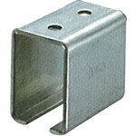 用途：天井継受一連の下部分。仕様：品名：天井継受下適合レール：5号板厚(mm)：6A(mm)：110B(mm)：82E(mm)：130穴径(mm)：19.5F(mm)：25組み付けにはM16皿ボルトを使用取り付けピッチは、450〜500mm...