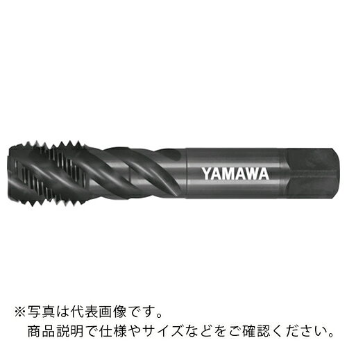 特長：ねじ部の長さが短いので摩擦抵抗が小さく、かつ切削油剤の供給が良くなり、呼び径の2.5倍以上の深めのねじ加工に効果があるスパイラルタップです。用途：止り穴加工用。被削材：中炭素鋼、高炭素鋼、合金鋼、強靭鋳鉄に。仕様：精度：P3精度表記：...
