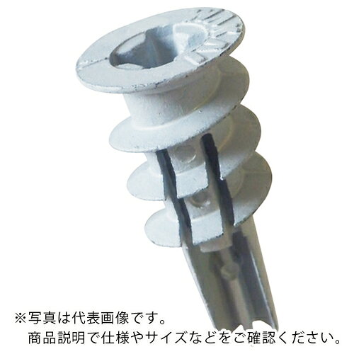 特長：目立ちにく小さな頭のボードアンカーです。小さな頭ではみ出しにくい用途：せっこうボード壁用。仕様：長さ(mm)：約27適合ビス径(mm)：3.0〜3.5mm(タッピング)M3.5(小ねじ)ねじ長さ（mm）：20〜+取付物厚さパックタイプ...