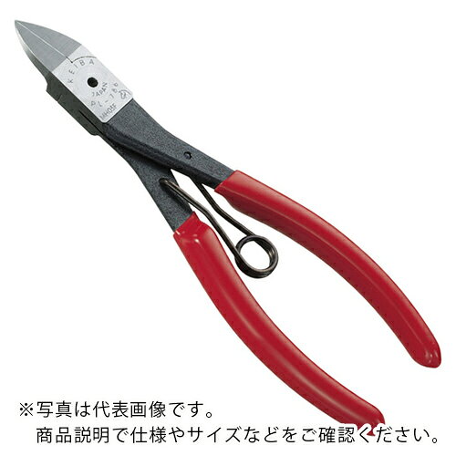 特長：ジョイント部まで刃が付いていますので、対象を刃元まで差し込んでも切断できます。神戸製鋼所製オリジナル高級鋼材「マルトロイ［［R1］］」を使用しています。刃先が細く薄いため、狭い箇所での作業に最適です。「KEIBA」のプラスチック用ニッ...
