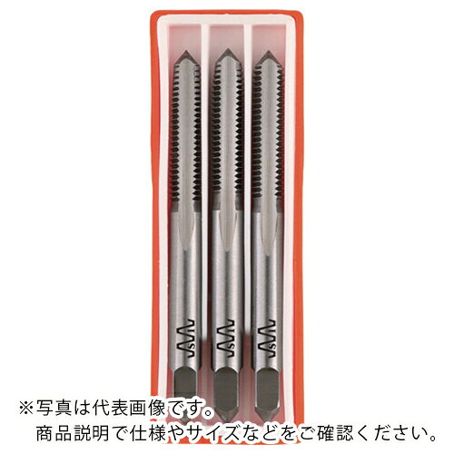 特長：一般的なタップであらゆる方面で使用されています。母材がSKS2鋼で経済的です。用途：被削材：一般鋼、低炭素鋼、軽合金。仕様：精度：JIS3級精度表記：JIS級呼び寸法：M6ピッチ(mm)：1ねじ長さ(mm)：24全長(mm)：61シャ...