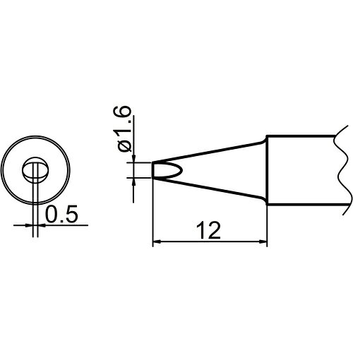 特長：鉛フリーはんだ対応です。150Wのコンポジットタイプです。用途：FX-8301、FX-8302用交換こて先はんだ付け作業に。仕様：適合機種：FX838コテ先名称：1.6D型ヒーター一体式材質／仕上：セット内容／付属品：注意：