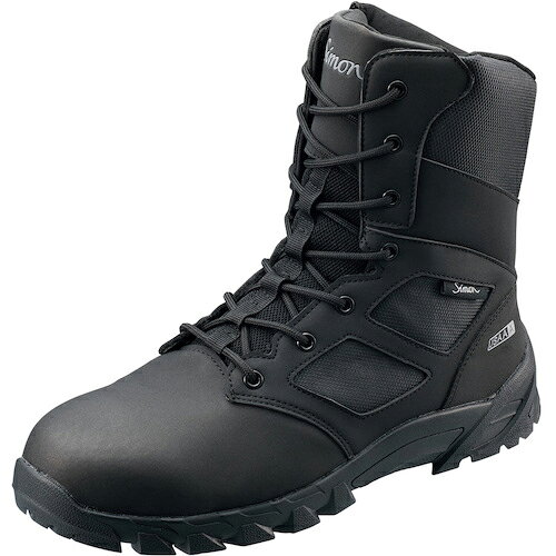 特長：荒地でもグリップ力を発揮　踏抜き防止板入りプロスニーカー　RSシリーズです。仕様：寸法(cm)：27.0色：黒足幅サイズ：EEE規格：JSAA規格 A種認定品 人工皮革製耐圧迫荷重(kN)：10±0.1材質／仕上：人工皮革　●メーカー...