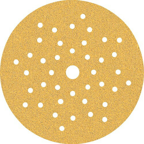 特長：砥粒を表面に理想的に配置し速い研磨スピードと平準な仕上がり面が得られます。マジック式でワンタッチで工具に装着できます。マルチサンディングパッドとの組み合わせで粉塵の無い作業ができます。用途：木材の表面研磨塗装の除去仕様：品名：マルチホ...