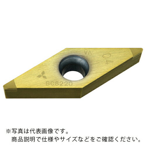 特長：高硬度鋼の連続切削から強断続切削まで、幅広い加工領域で長寿命化を実現したCBN材種です。用途：仕上げ切削仕様：超微粒・耐熱バインダー材質／仕上：BC8220　●メーカー取寄商品について 本商品はメーカーからの取寄商品となります。 納期...