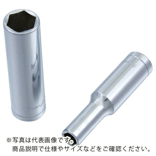 特長：奥深いボルトやナットの脱着が可能です。ボルトが突き出たナットの作業に便利です。スタンダードタイプ、6角形状。用途：奥深いところにあるボルトやナットの脱着作業。仕様：差込角(mm)：6.35全長(mm)：50対辺寸法(インチ)：7/16...