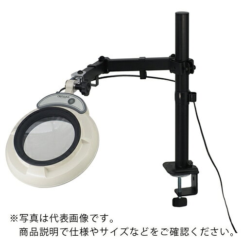 特長：ARコーティング（反射防止コーティング）レンズです光量調節機能付きです用途：金属加工部品、電子部品などの外観目視検査、ハンダ付や精密組立作業、研磨作業など。仕様：倍率(倍)：4レンズ寸法(mm)：130アーム長さ(mm)：546幅(m...