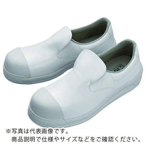 特長：水や油で滑りやすい床面での作業に適した滑りにくいハイグリップソールです。破れやすいつま先の革を破損から守るトウキャップ付です。抗菌・防臭加工のインソールを使用しています。交換目安が分かる「スリップサイン」付で、靴底のすり減りによる耐滑...