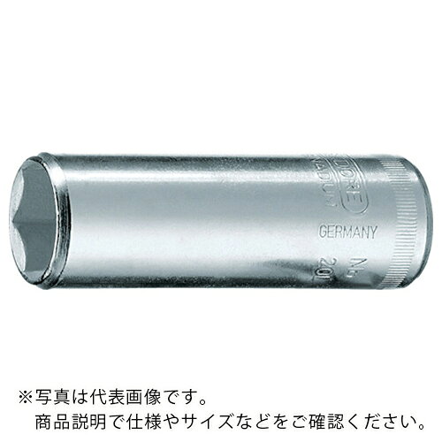 特長：【在庫限り特価にてご提供】特価前オレンジブック価格：3423円（税抜き）。ソケット周囲にローレット加工を施しているため、指で回しても滑り止め効果を発揮します。差込角6．35mm、6角タイプのディープソケットレンチです。仕様：差込角(m...